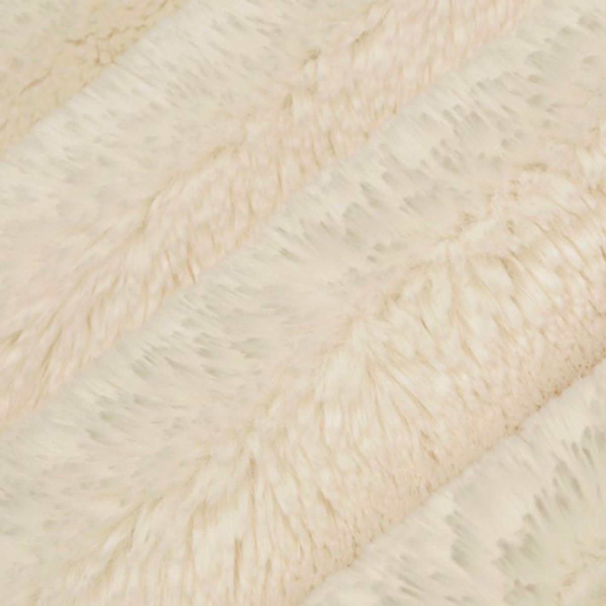 Luxe Cuddle Arctic Rabbit Natural Plush by Shannon Fabrics