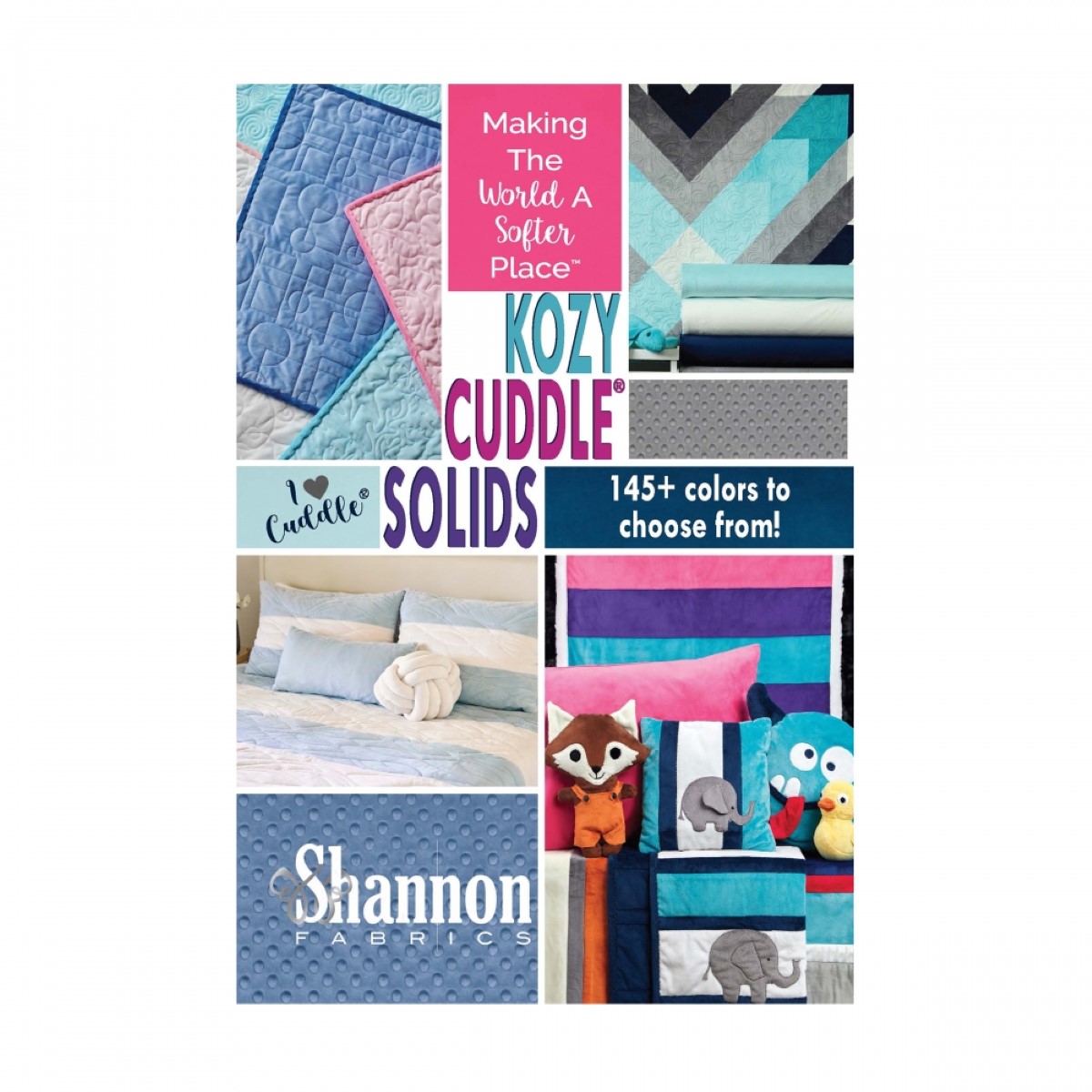 Cuddle Kozy Sample Board by Shannon Fabrics