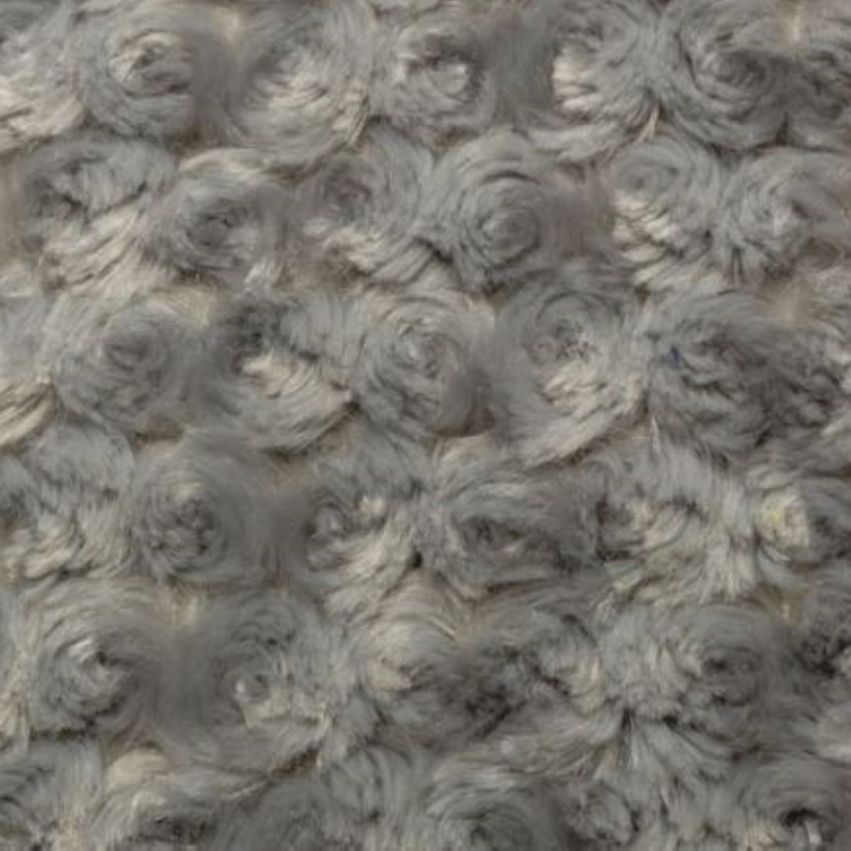 Rose Kozy Cuddle Plush Silver by Shannon Fabrics